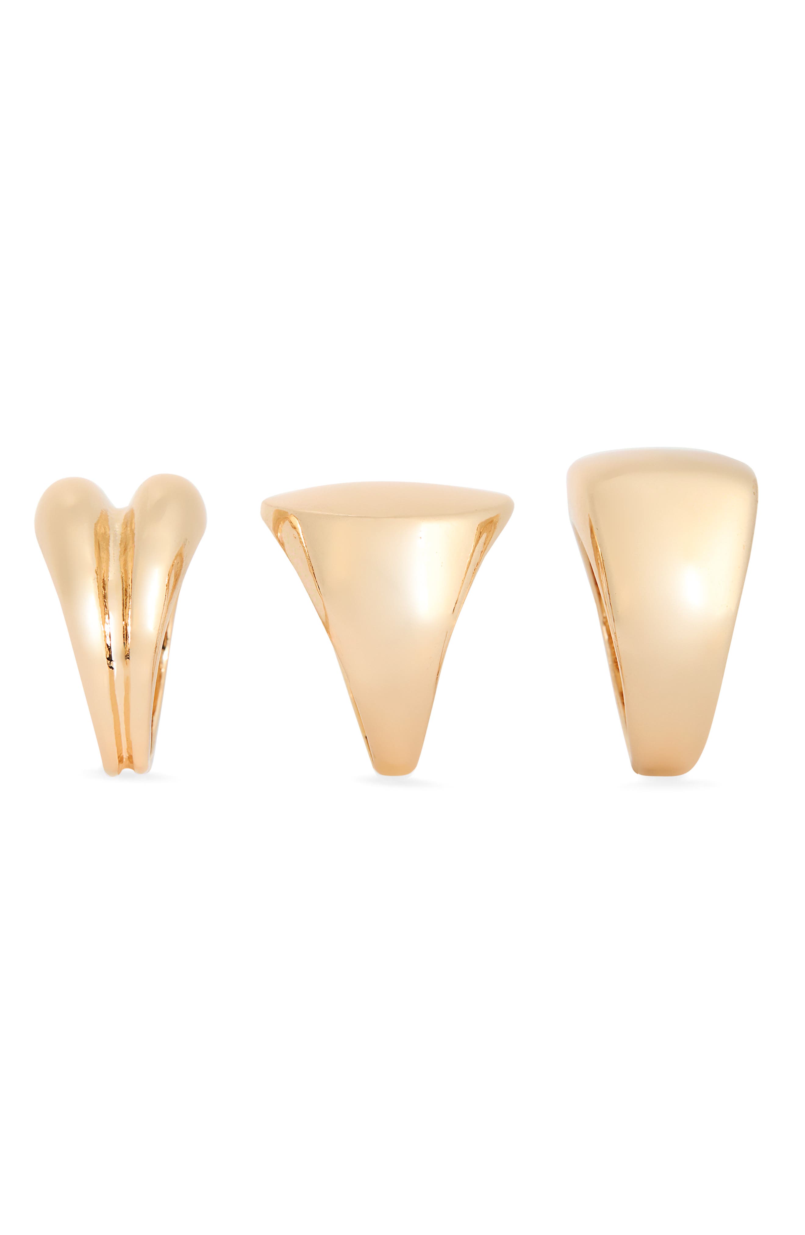 Leith Set of 3 Signet Rings | Nordstromrack