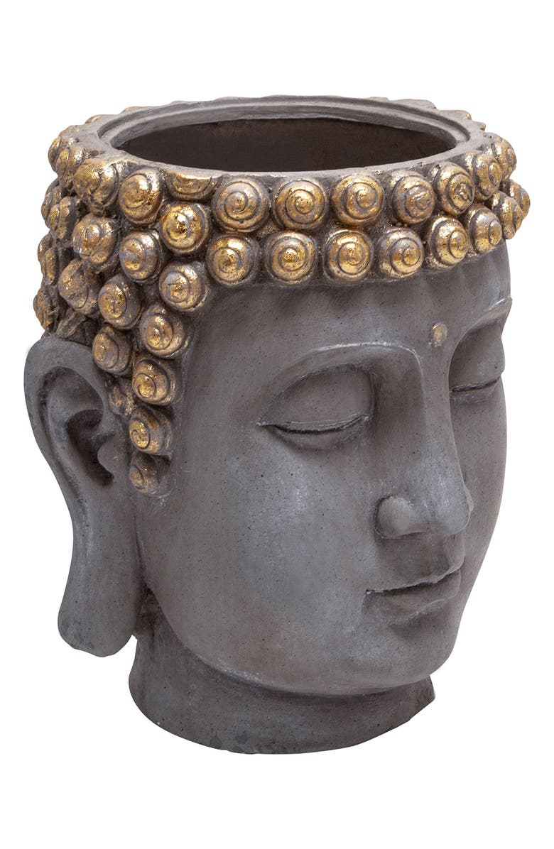 SAGEBROOK HOME SAGEBROOK Resin Buddha Head Flower Pot | Nordstromrack