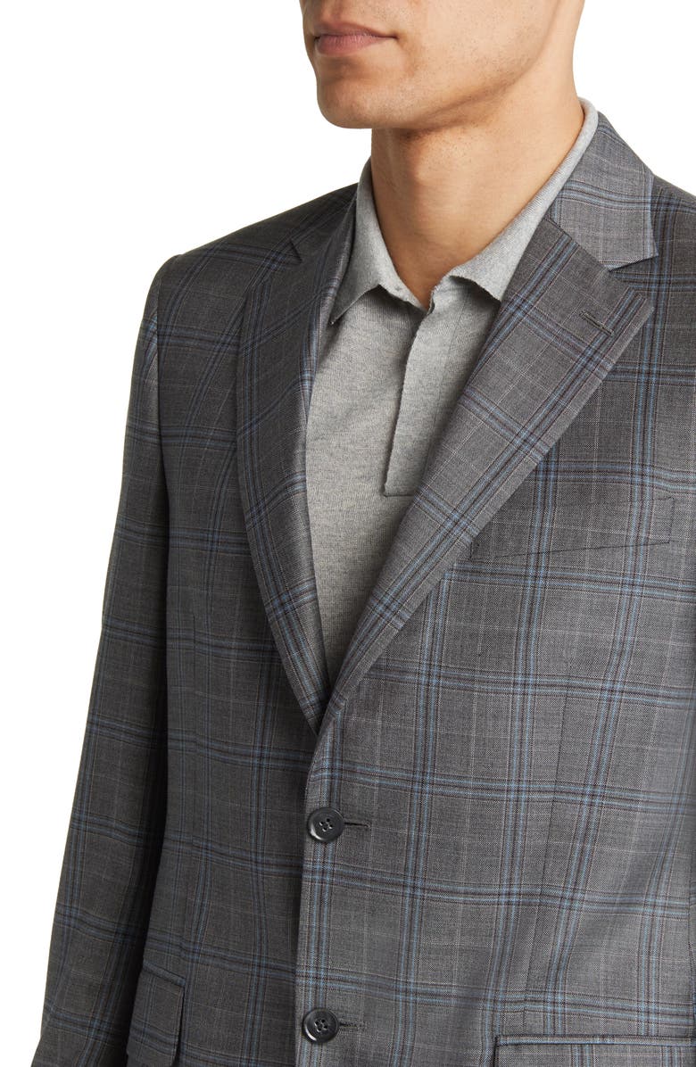 Peter Millar Tailored Fit Plaid Wool Sport Coat | Nordstromrack