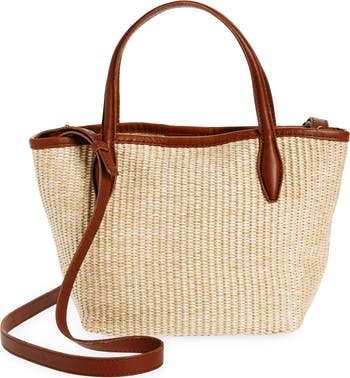 Madewell The Mini Straw Shopper Tote | Nordstrom