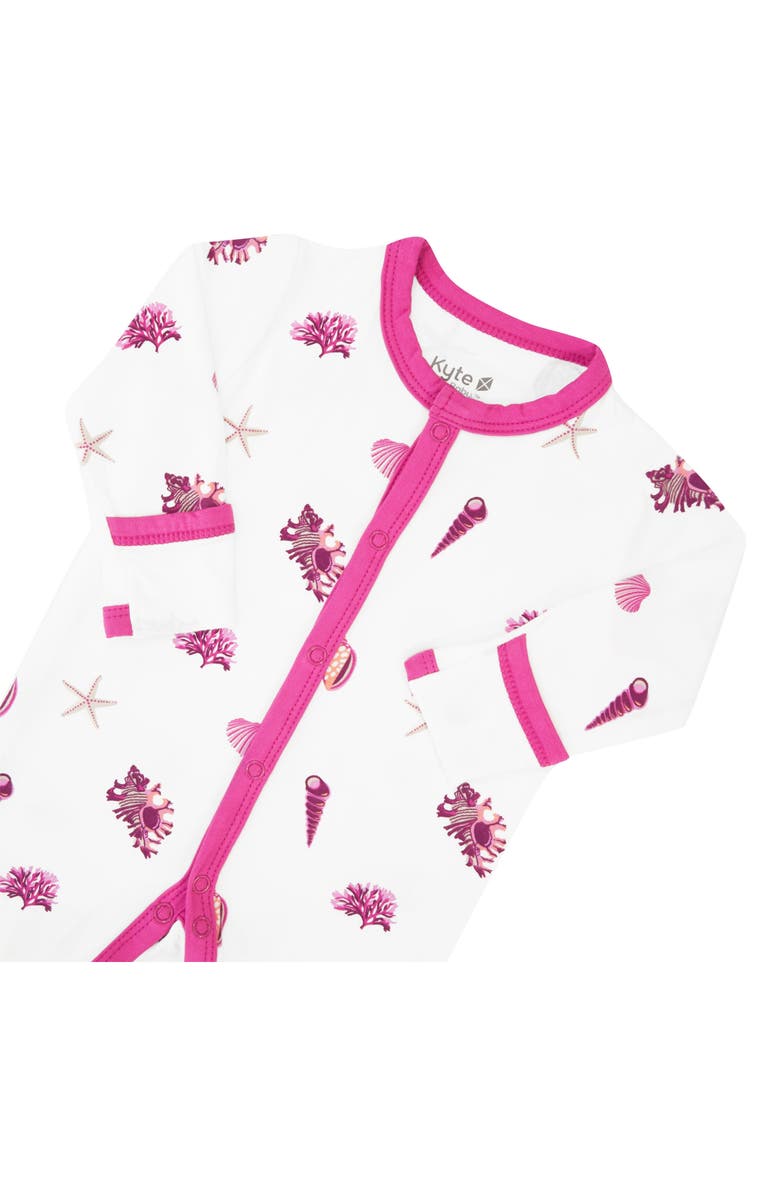 Kyte BABY Raspberry Shell Snap Up Footie | Nordstromrack
