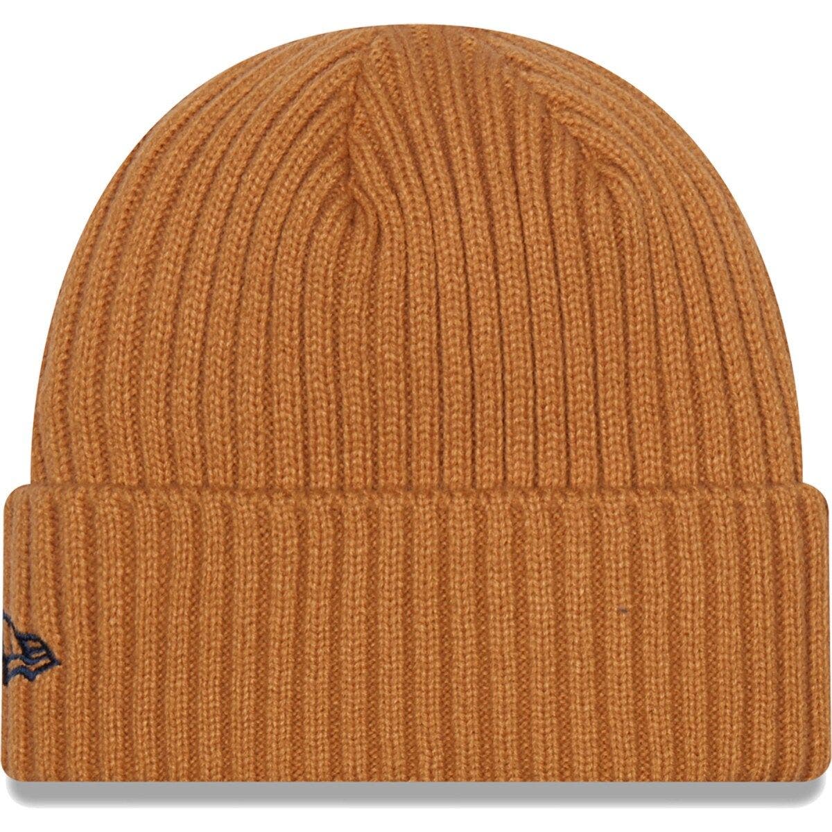 New Era Men's New Era Brown Tennessee Titans Core Classic Cuffed Knit ...