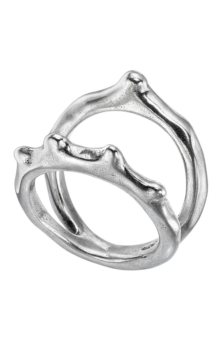 UNODE50 Wakame Sculpted Split Band Ring | Nordstromrack