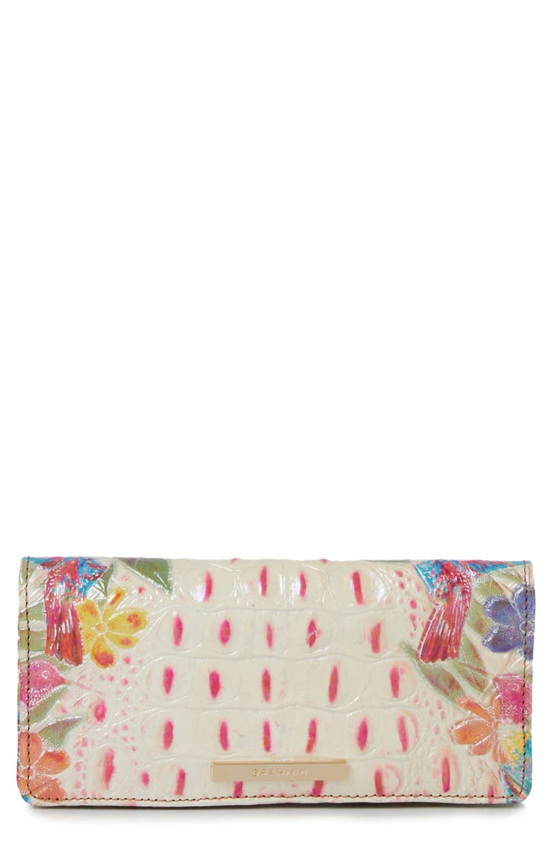 Brahmin Ady Embossed Leather Wallet | Nordstrom