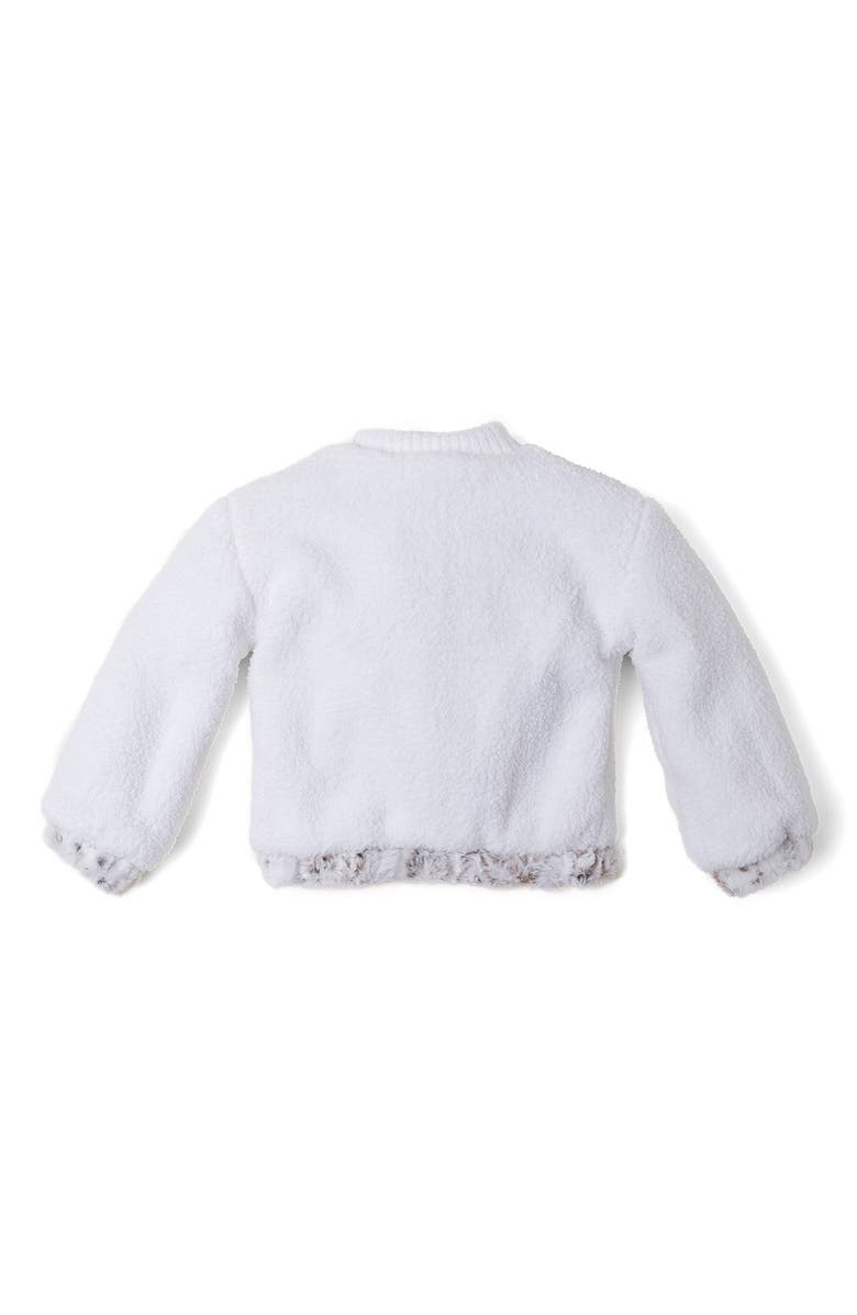 Barefoot Dreams® Kids' Faux Fur Reversible Bomber Jacket | Nordstromrack