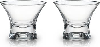 Viski Raye Crystal Stemless Manhattan Glasses Set of 2 | Nordstrom