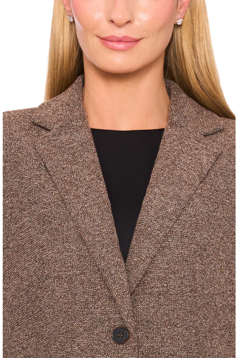 One-Button Tweed Knit Blazer (Women) | Nordstromrack