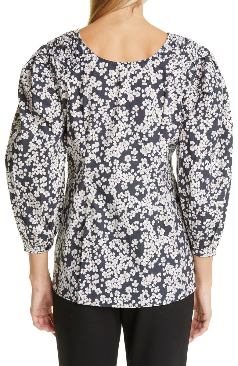 Merlette Carslile Floral Tie Waist Blouse | Nordstromrack