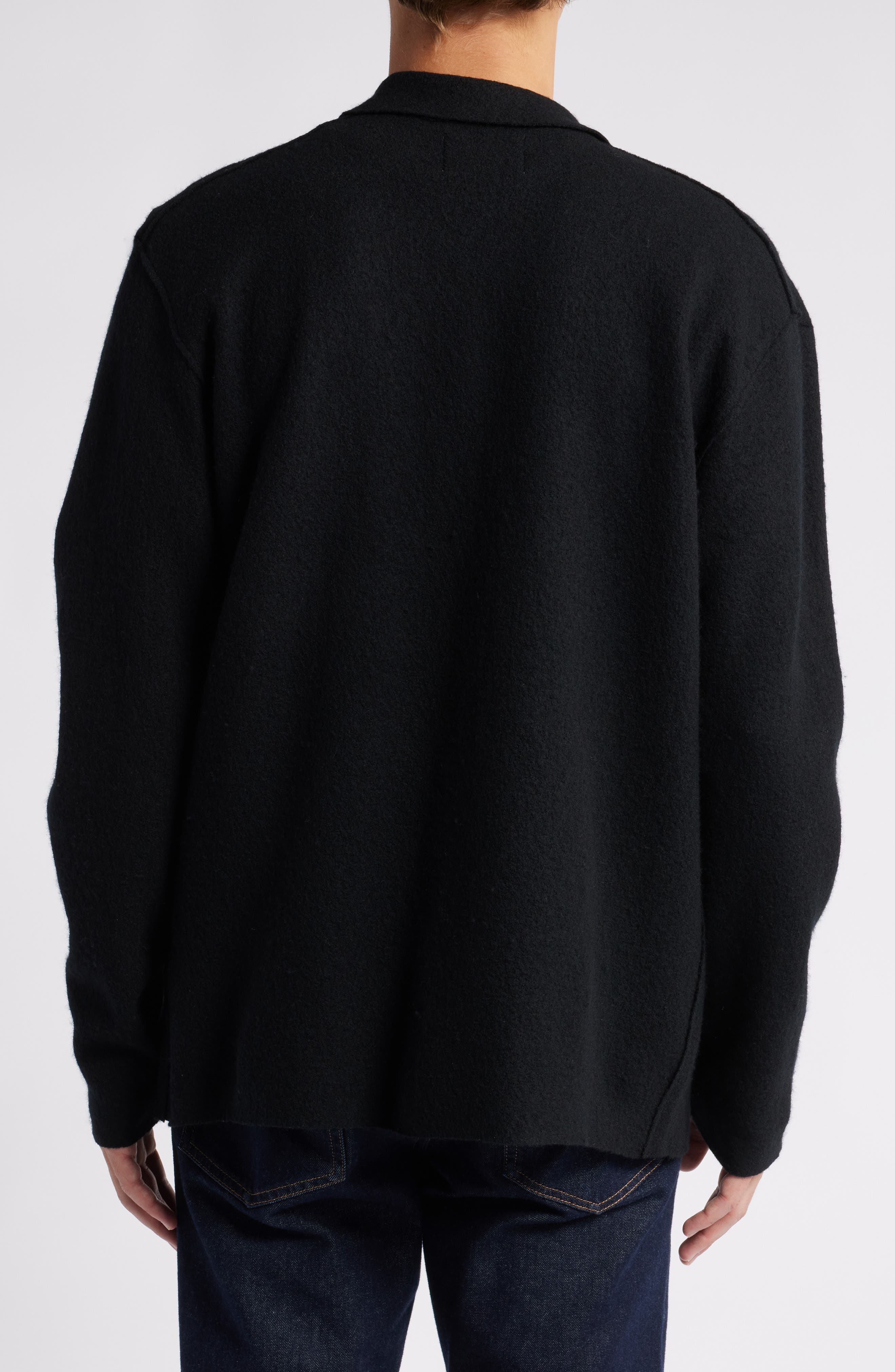 NN07 Jonas Boiled Wool Shirt Jacket | Nordstrom