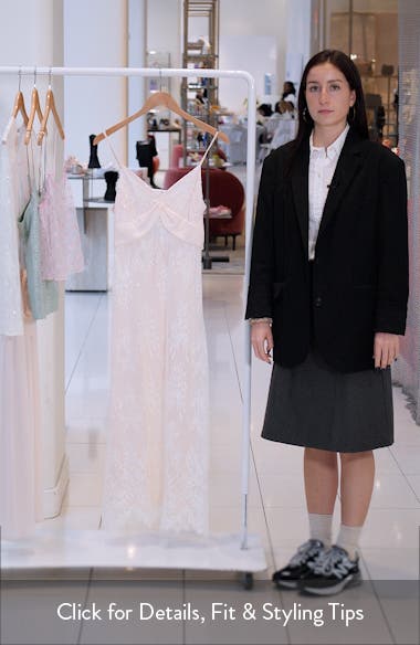 Rya Collection Giselle Lace & Chiffon Gown | Nordstromrack