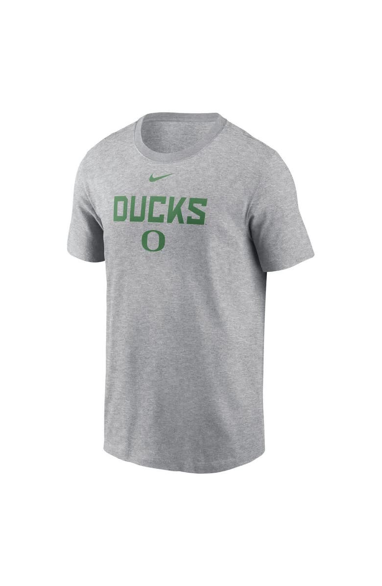 Nike Men's Nike Heather Gray Oregon Ducks Campus 2-Hit T-Shirt | Nordstrom