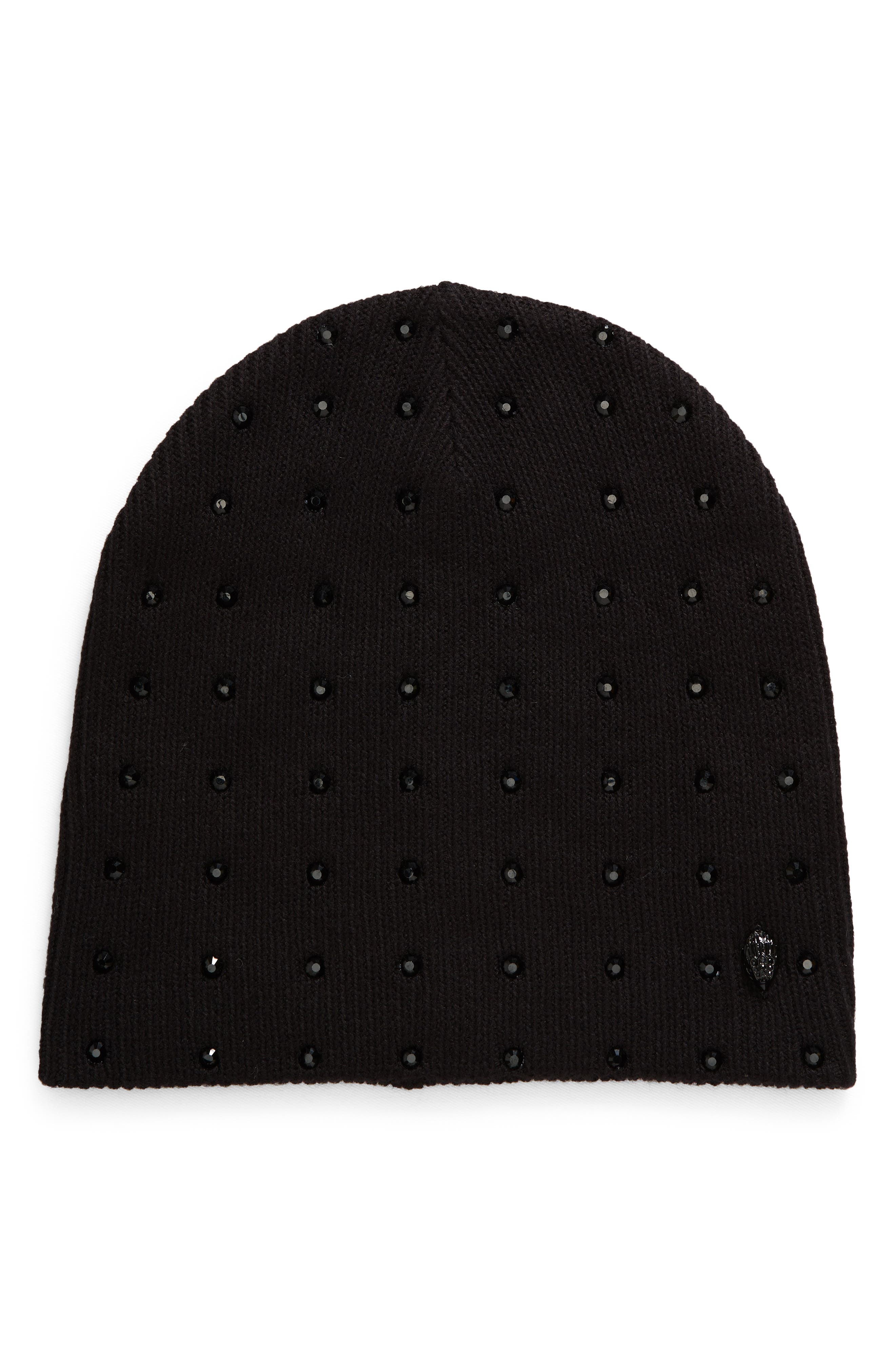 Kurt Geiger London Rhinestone Knit Beanie | Nordstromrack