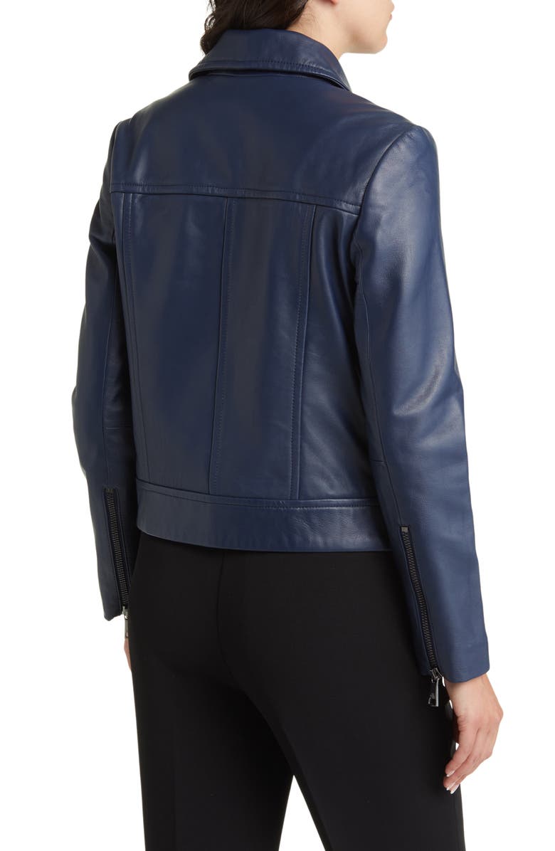 Ted Baker London Ellaar Leather Moto Jacket | Nordstromrack