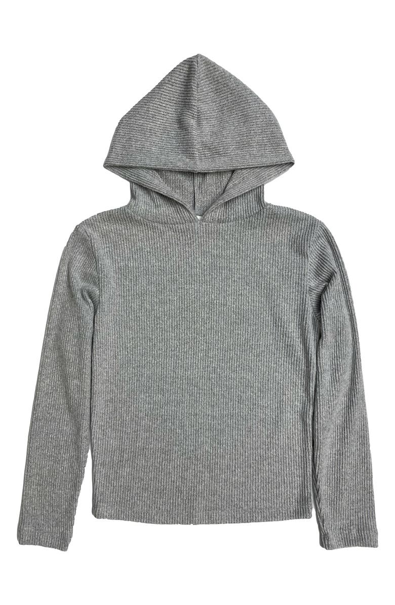 Suzette Collection Kids' Ribbed Hacci Hoodie | Nordstromrack