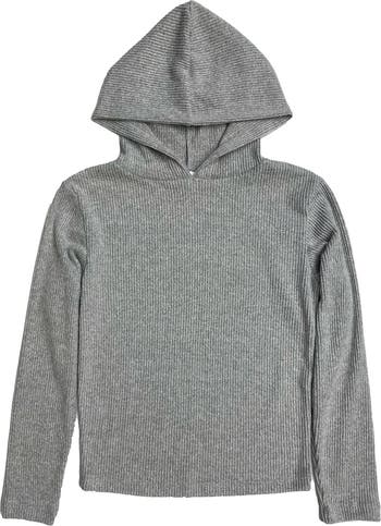 Suzette Collection Kids' Ribbed Hacci Hoodie | Nordstromrack