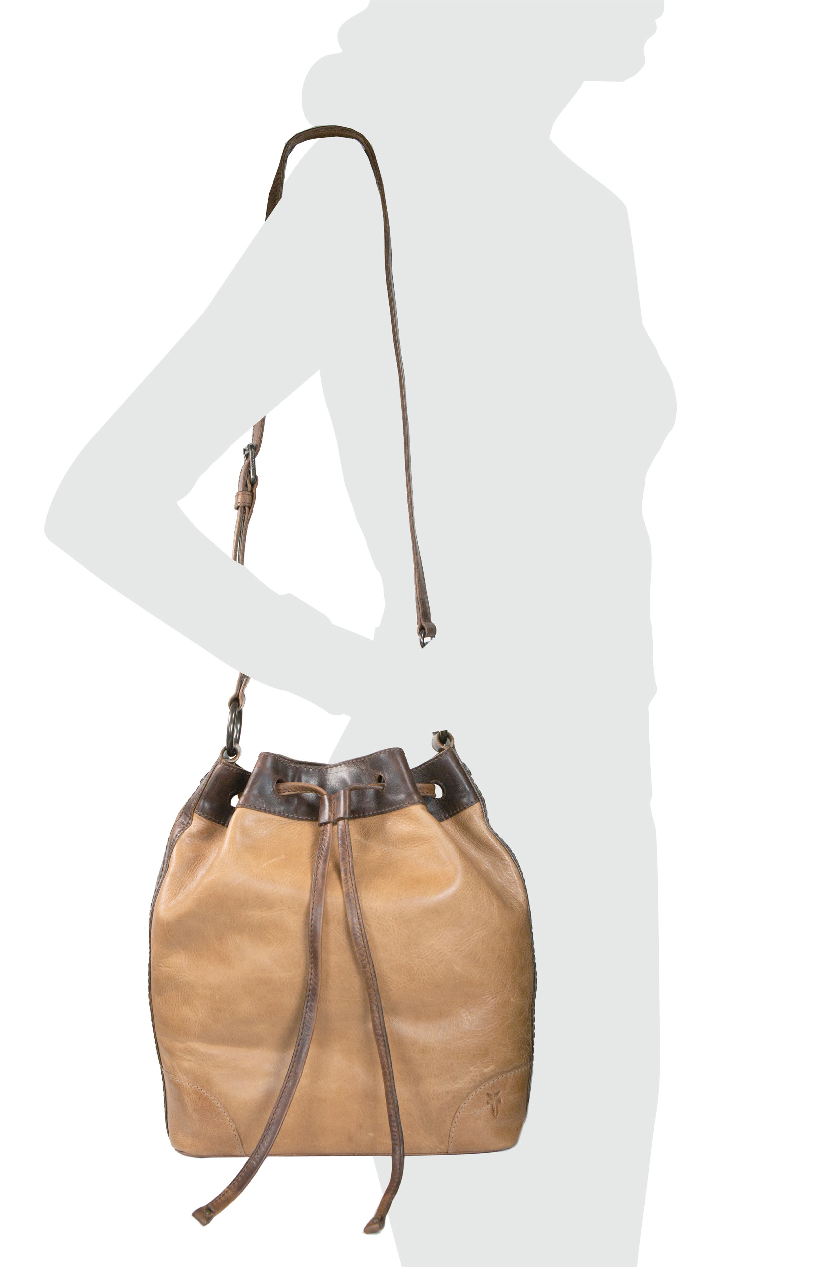 Frye Melissa Leather Drawstring Hobo Bag | Nordstromrack