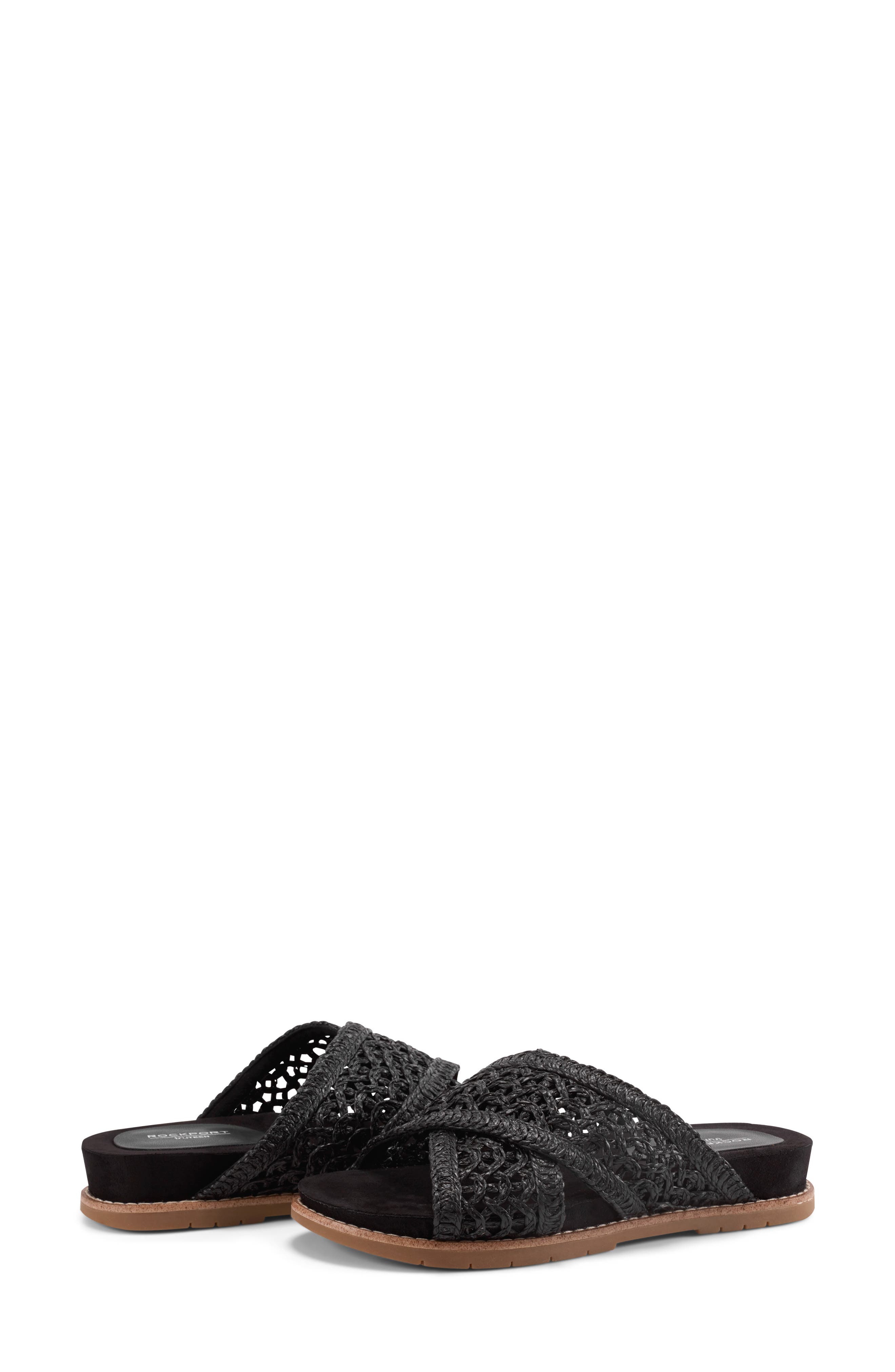Rockport Zora Woven Strap Slide Sandal (Women) | Nordstromrack