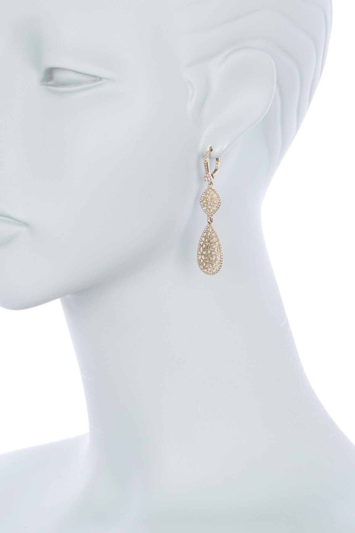 Marchesa Filigree Double Drop Earrings | Nordstromrack