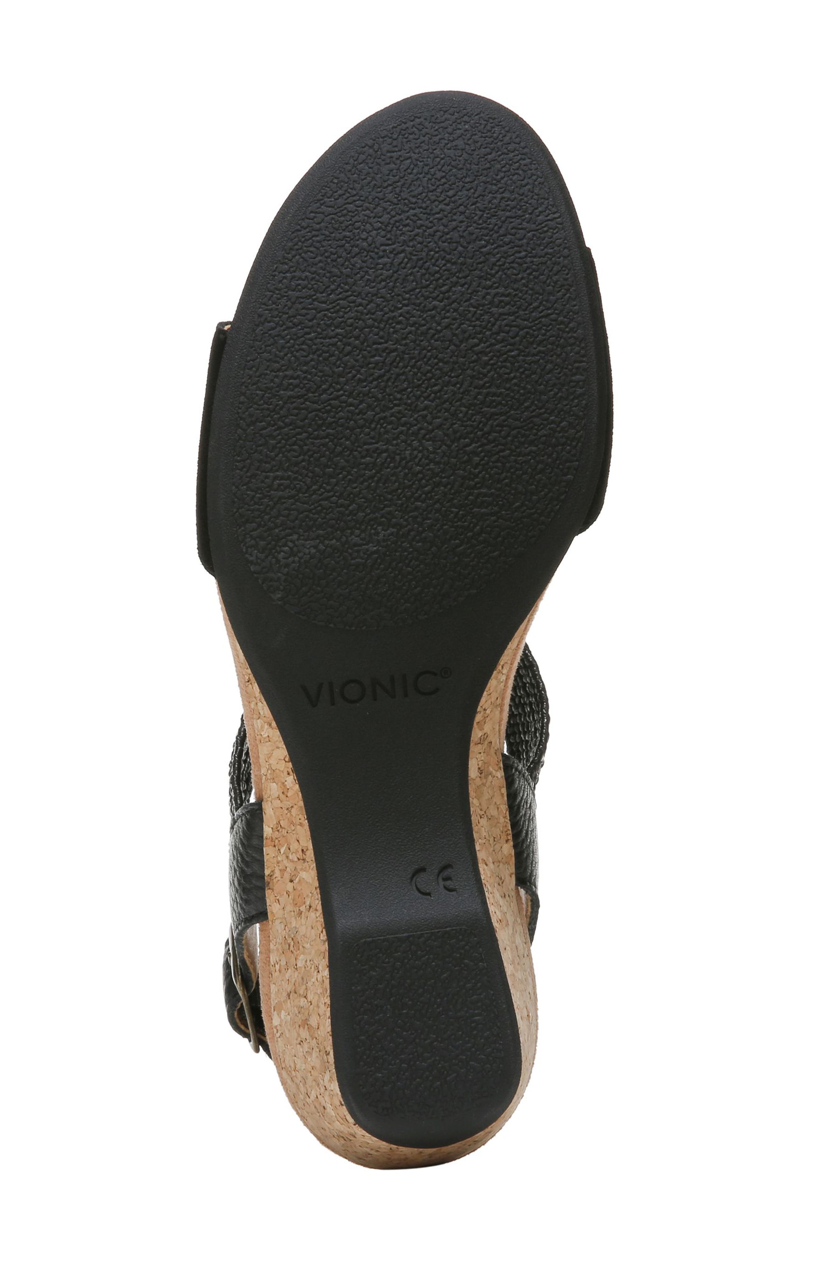 Vionic Kaytie T-Strap Wedge Sandal (Women) | Nordstrom