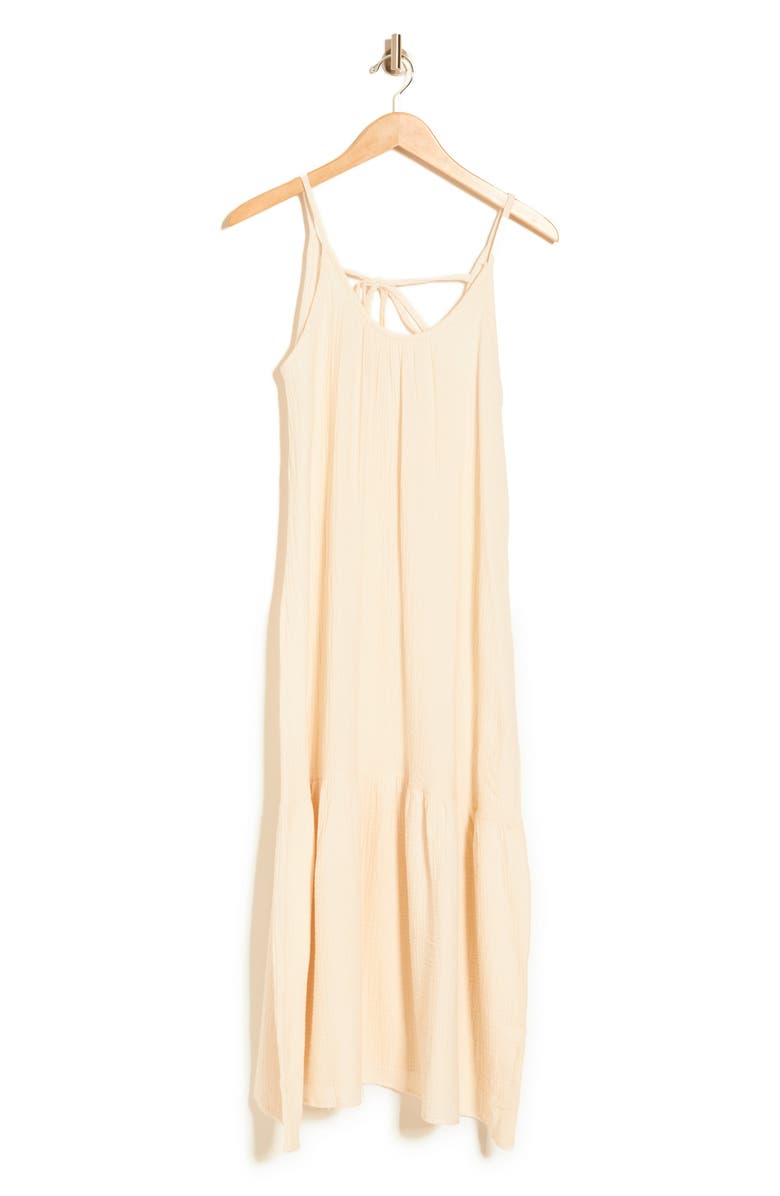 STITCHDROP Honolulu Crinkle Texture Midi Dress | Nordstromrack