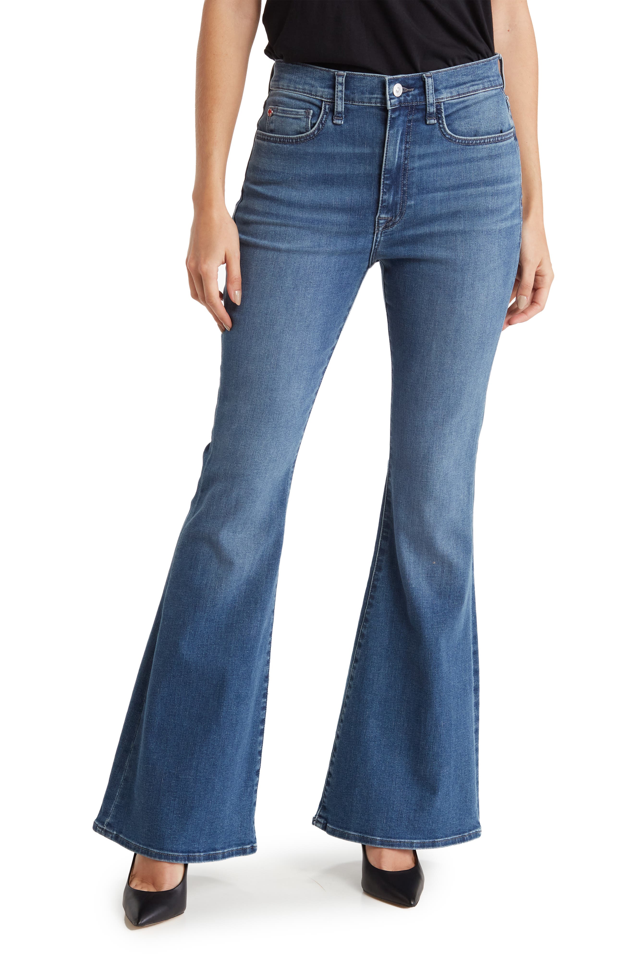 Hudson Jeans Heidi High Waist Flared Leg Jeans | Nordstromrack