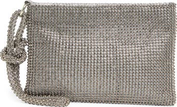 Whiting & Davis Poppy Knotted Rhinestone Wristlet | Nordstromrack