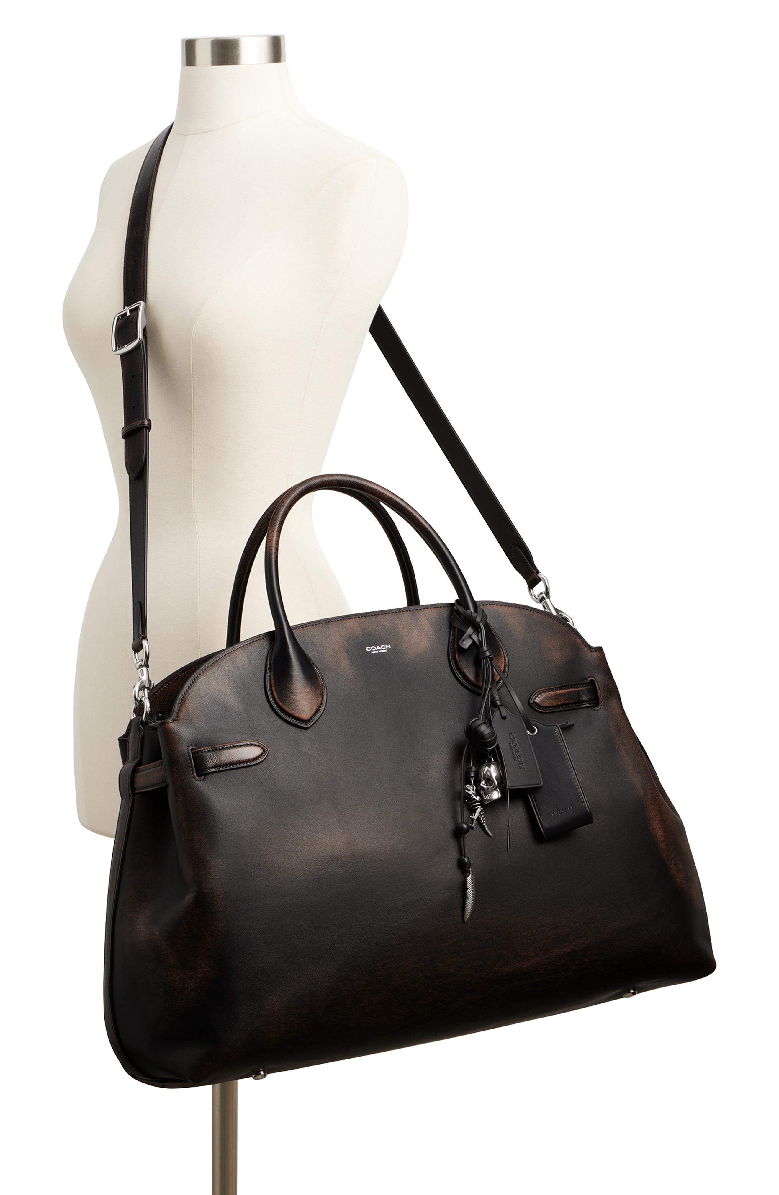 COACH Empire 48 Loved Leather Carryall Bag | Nordstrom