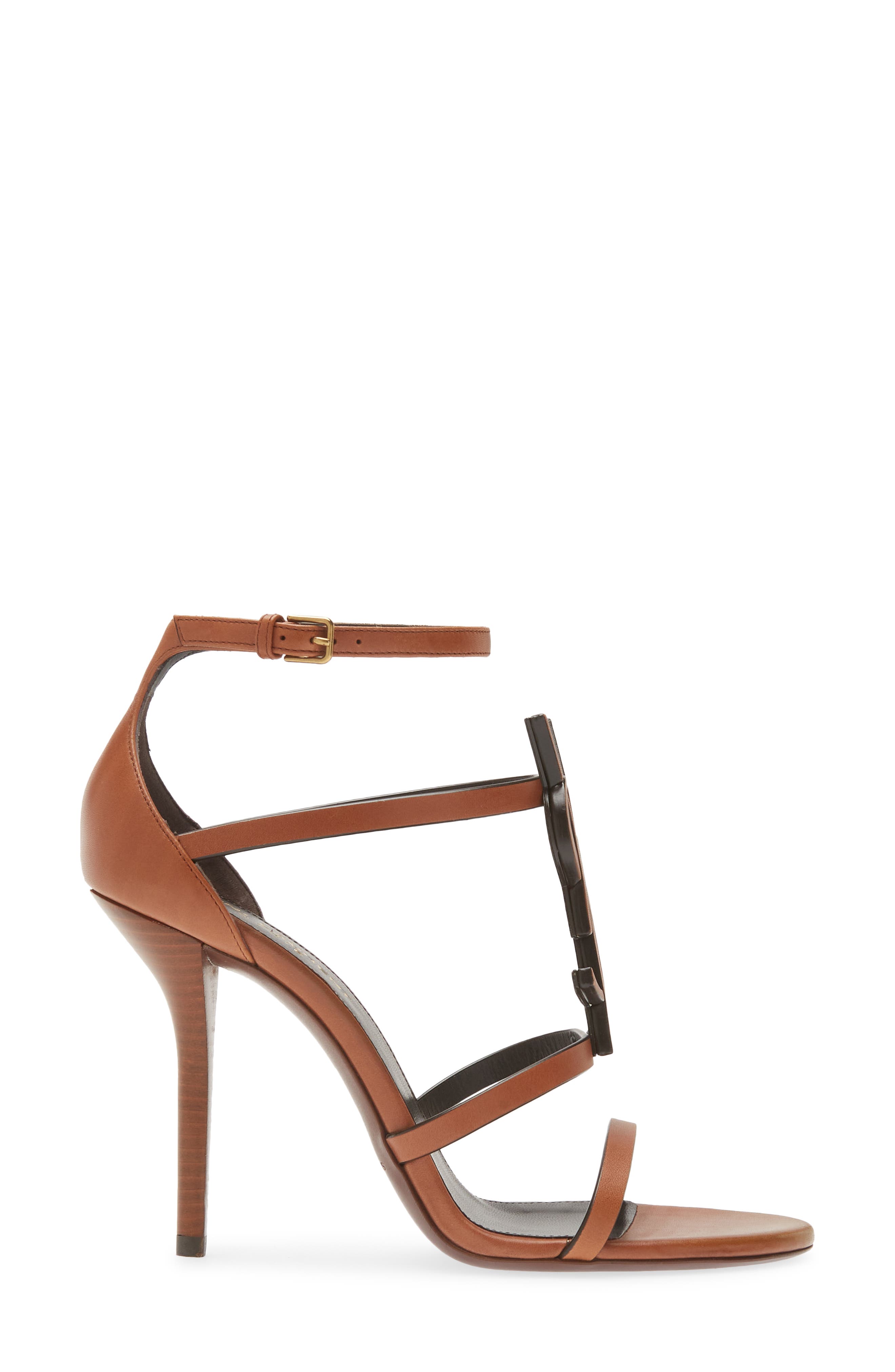 Saint Laurent Cassandra YSL Logo Sandal (Women) | Nordstromrack