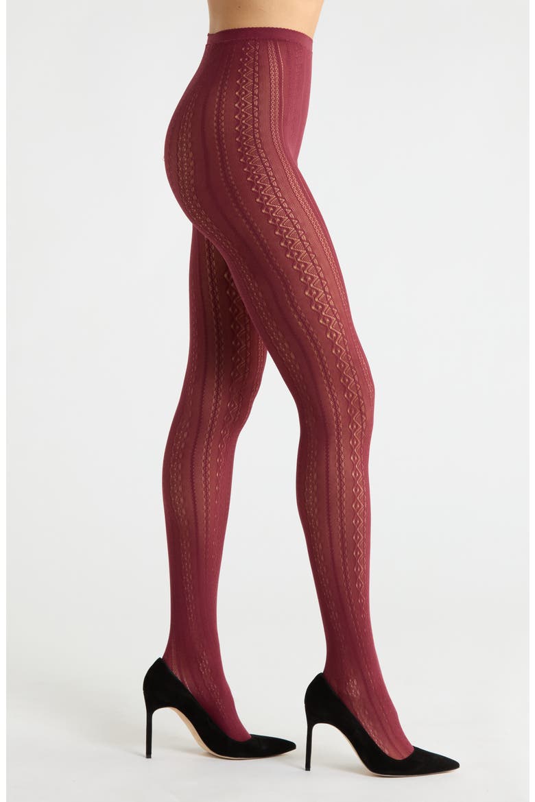 Vertical Pattern Mesh Tights (Women) | Nordstromrack