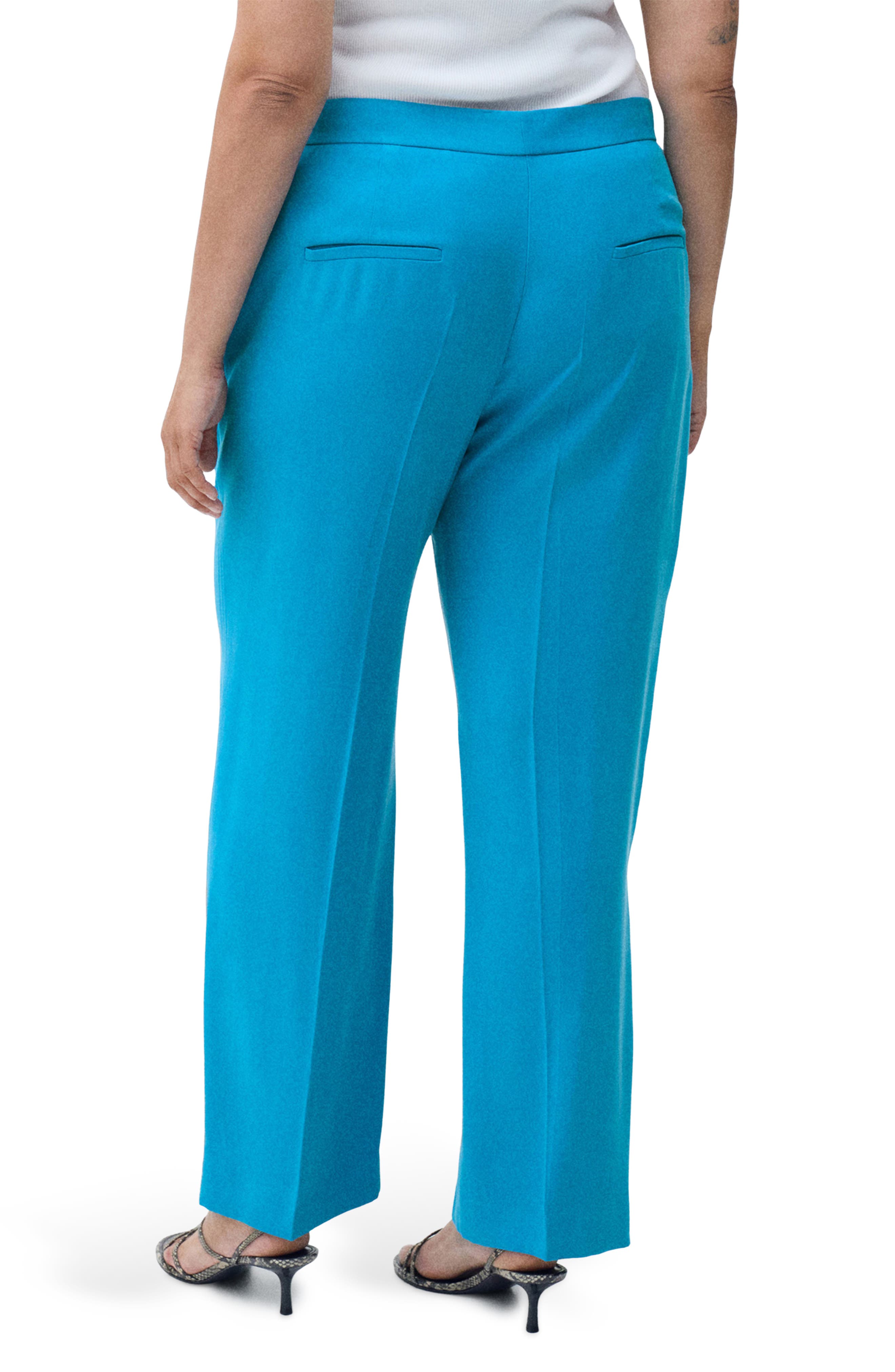 MANGO Tempo Straight Leg Pants | Nordstromrack