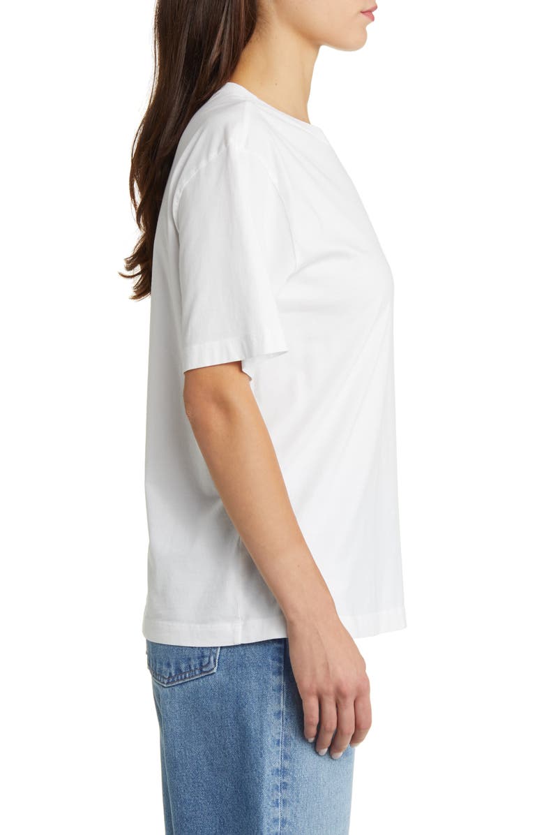 AG x EmRata Albright Stretch Cotton Boyfriend T-Shirt | Nordstromrack