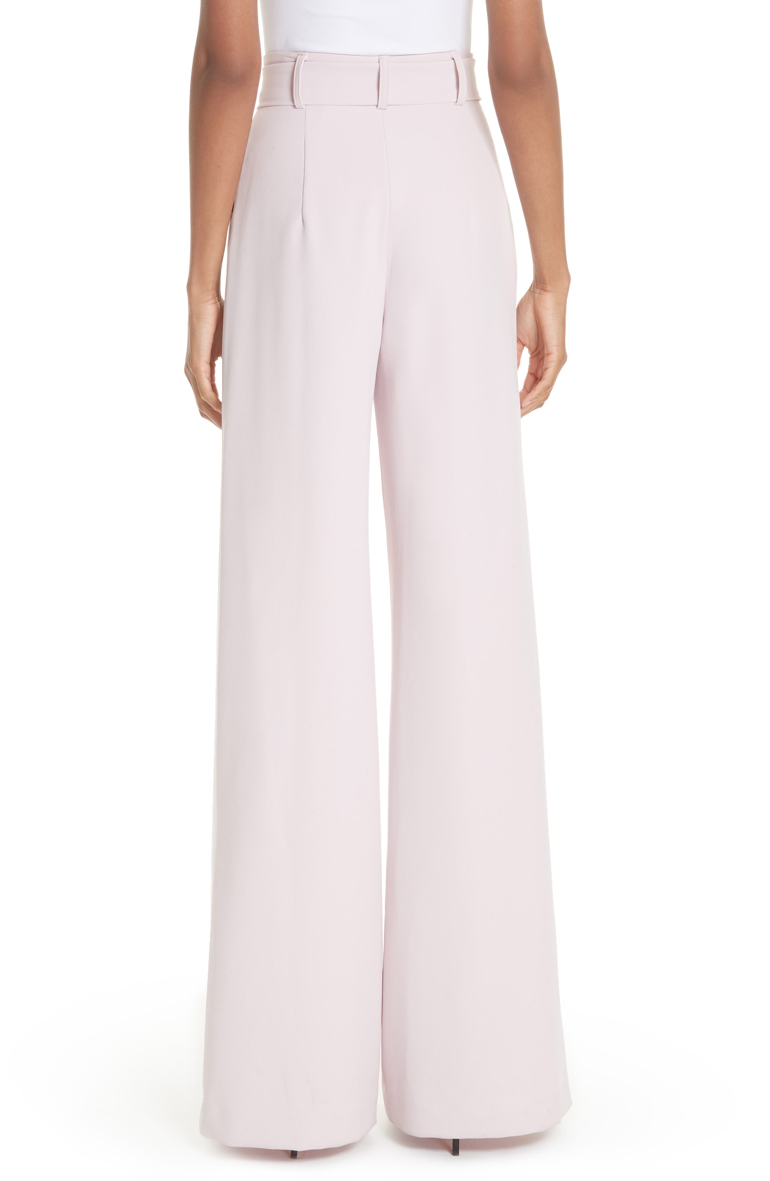 Milly Italian Cady Natalie Wide Leg Pants | Nordstrom