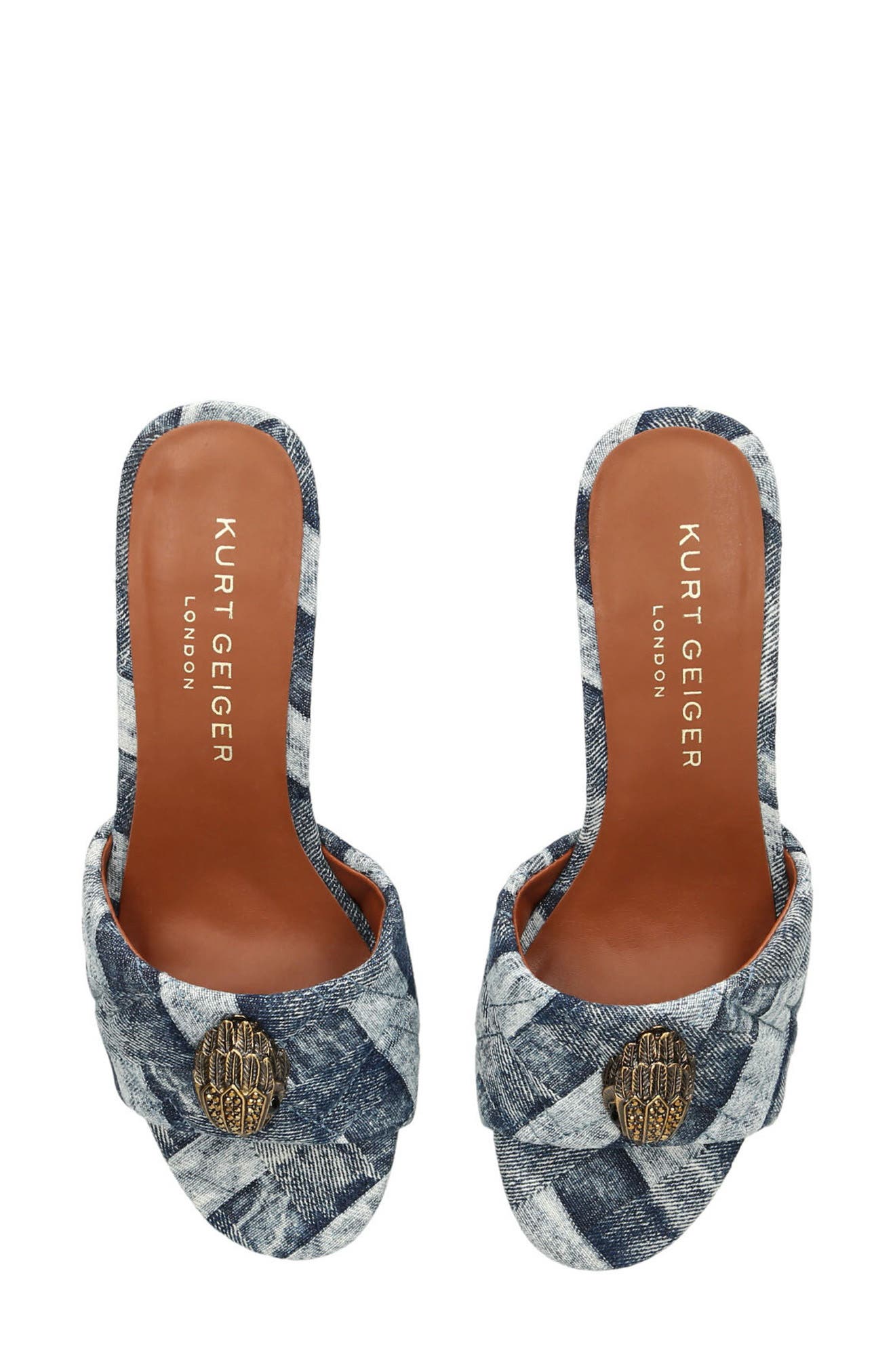 Kurt Geiger London Kensington Block Heel Slide Sandal (Women ...