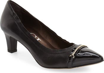 AGL 'Carly' Cap Toe Pump (Women) | Nordstrom