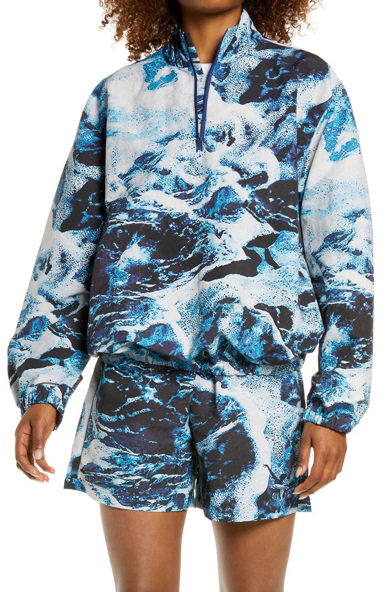 Melody Ehsani Wave Print Popover Top | Nordstromrack