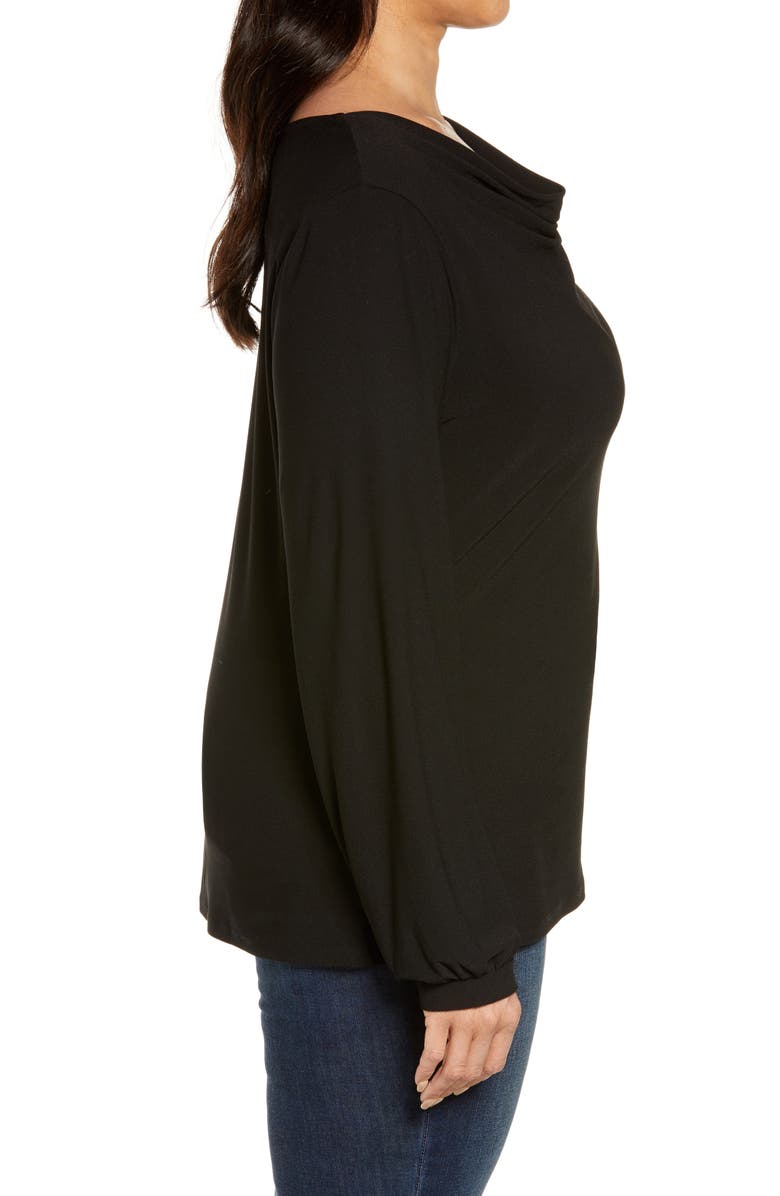 Halogen® Drape Neck Long Sleeve Top | Nordstromrack