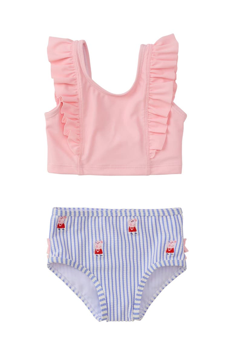 RuffleButts Peppa Pig Waterfall Tankini 2-piece Swimsuit, With ...
