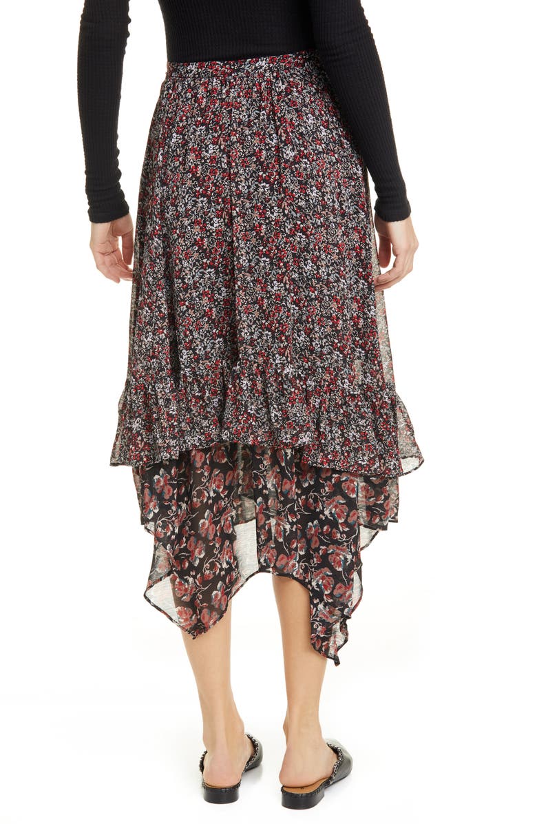Free People Zuma Drippy Ruffle Skirt | Nordstromrack
