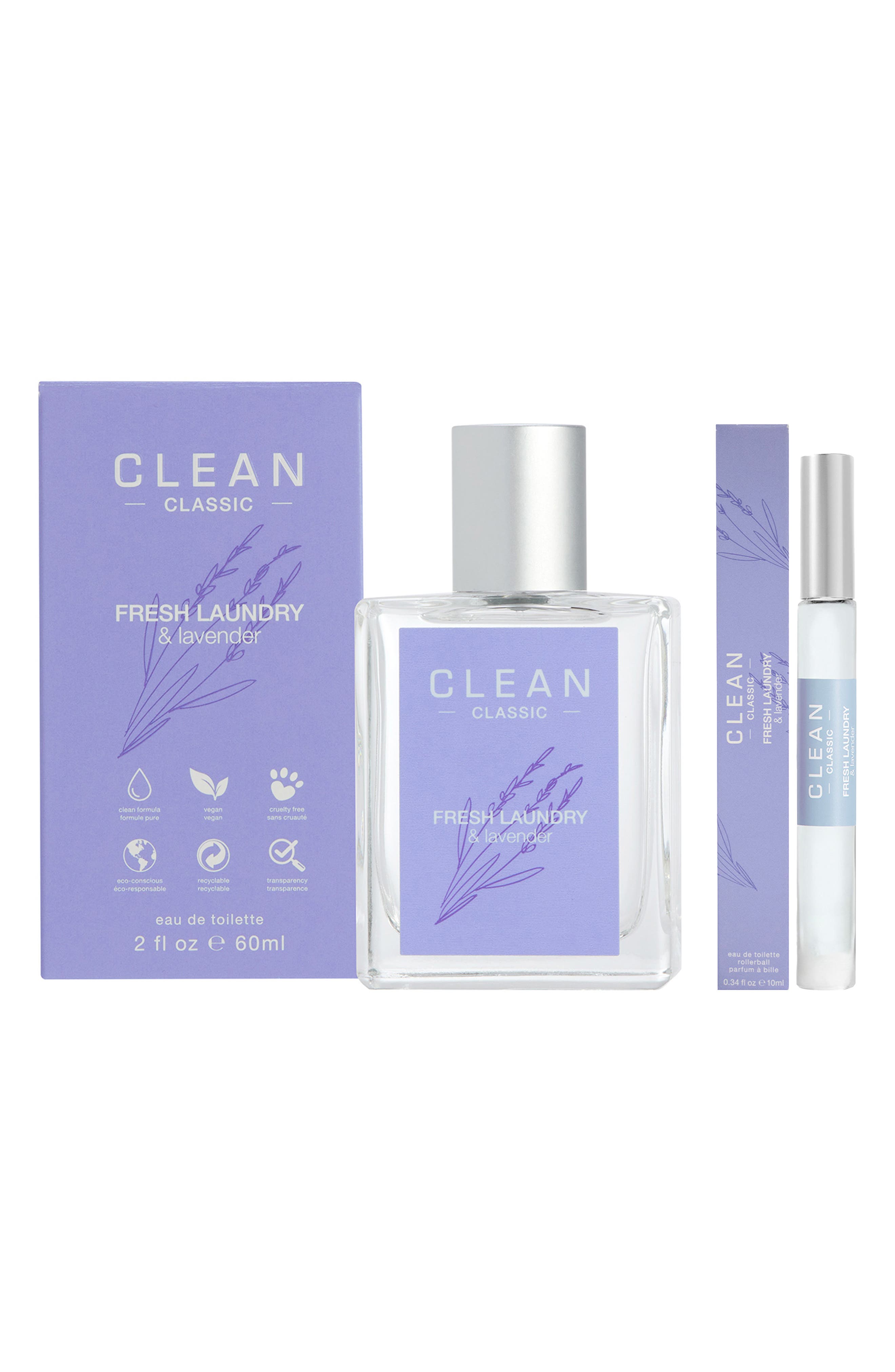 CLEAN Classic Fresh Laundry & Lavender Eau de Toilette Spray ...