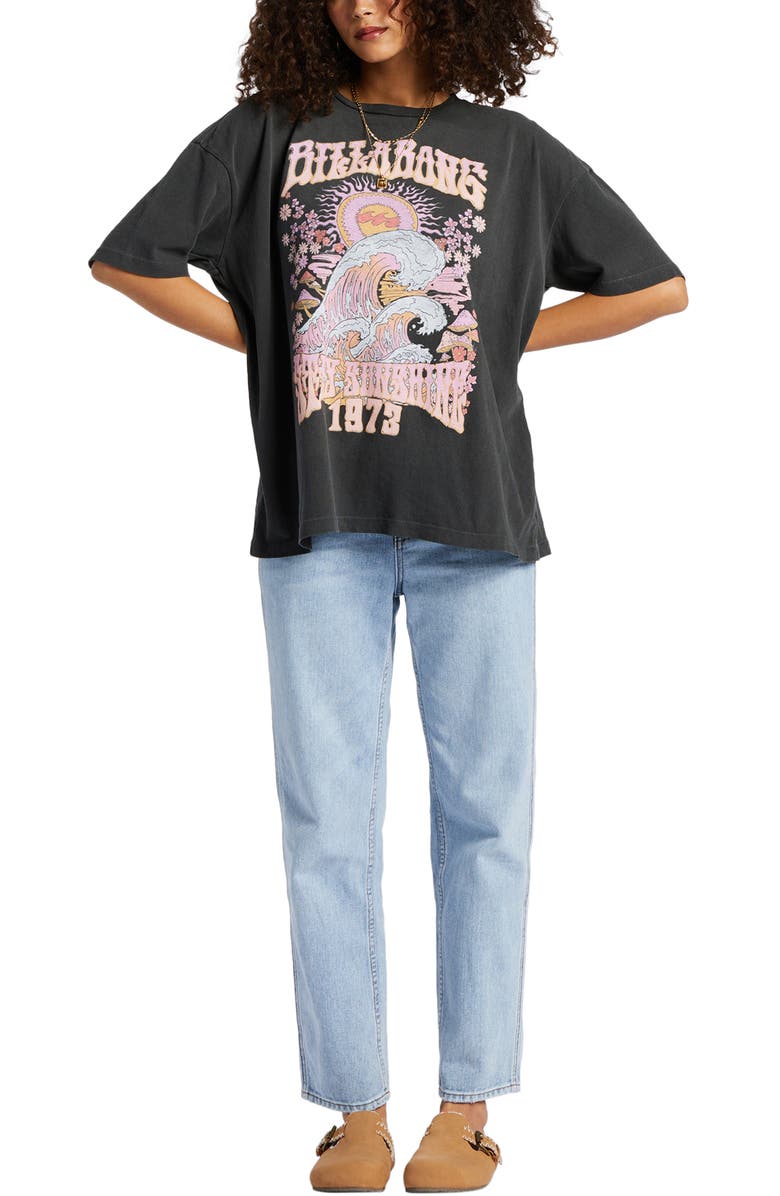 Billabong Stay Sunshine Oversize Cotton Graphic T-Shirt | Nordstromrack