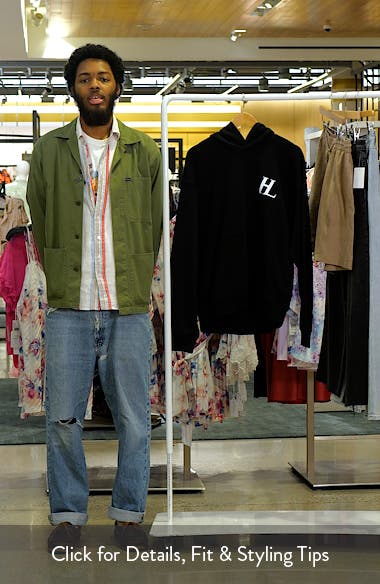 Helmut Lang Capsule Logo Graphic Hoodie | Nordstromrack