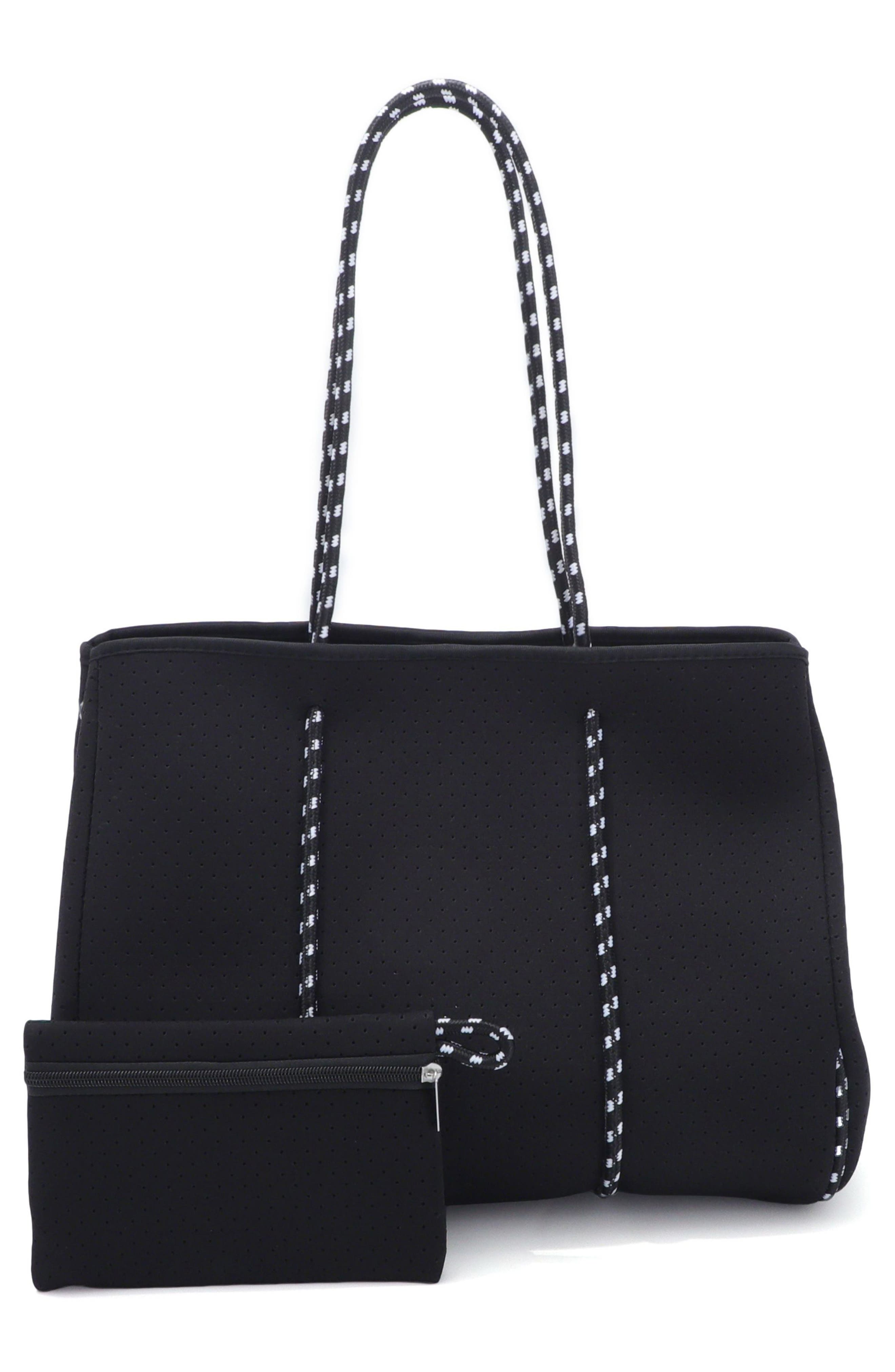 Adornia Black Neoprene Tote Bag | Nordstromrack