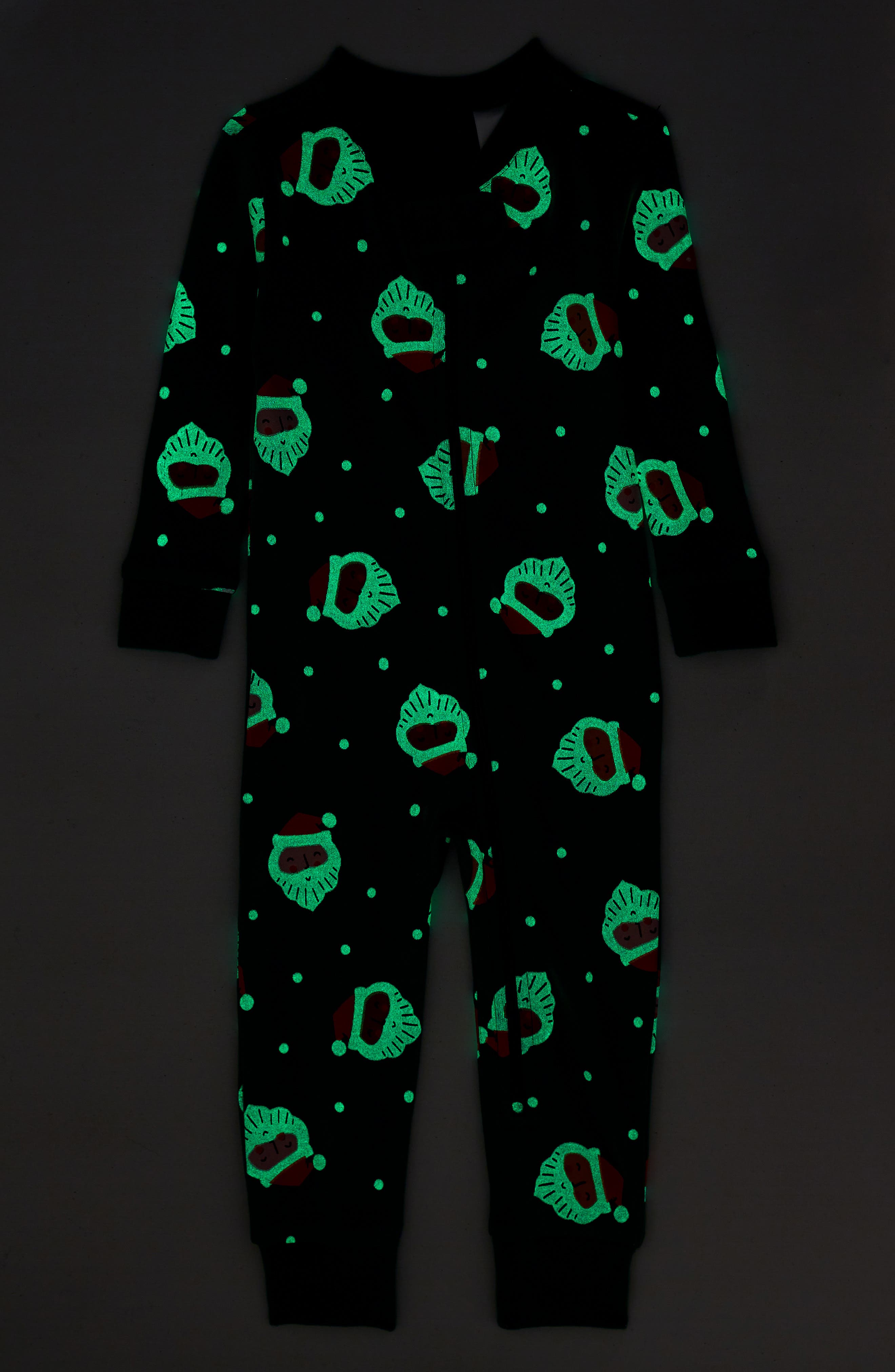 Tucker + Tate Glow in the Dark Fitted One-Piece Pajamas | Nordstromrack