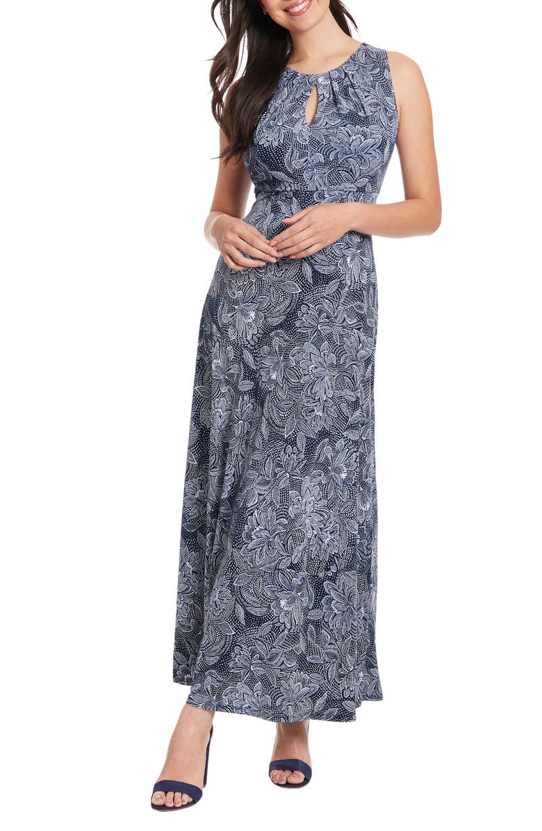 London Times Keyhole Maxi Dress | Nordstromrack