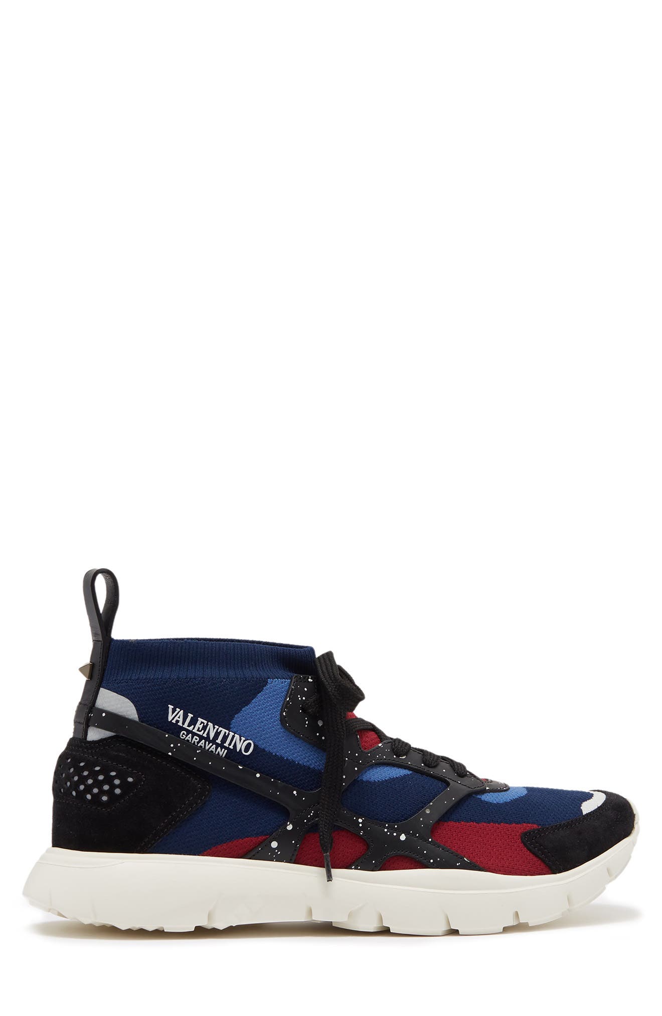 Valentino Garavani Valentino Colorblock Knit Sneaker | Nordstromrack