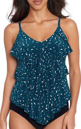 Magicsuit® Shadow Dot Rita Tankini Top | Nordstrom