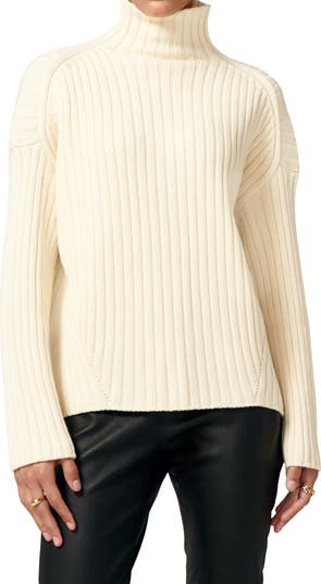 LITA by Ciara Universe Ribbed Funnel Neck Sweater | Nordstromrack