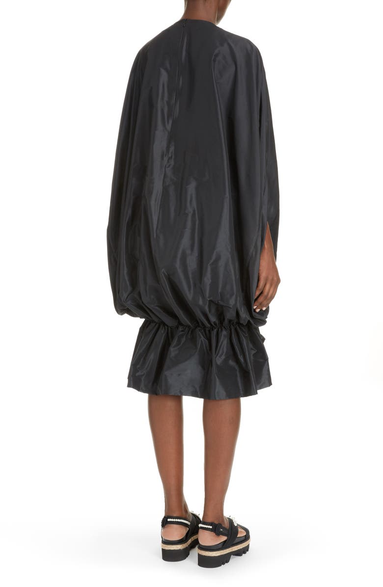 Simone Rocha Cape Sleeve Taffeta Bubble Dress | Nordstrom