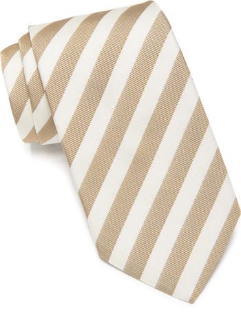 BOSS HUGO BOSS Diagonal Stripe Silk Tie | Nordstromrack