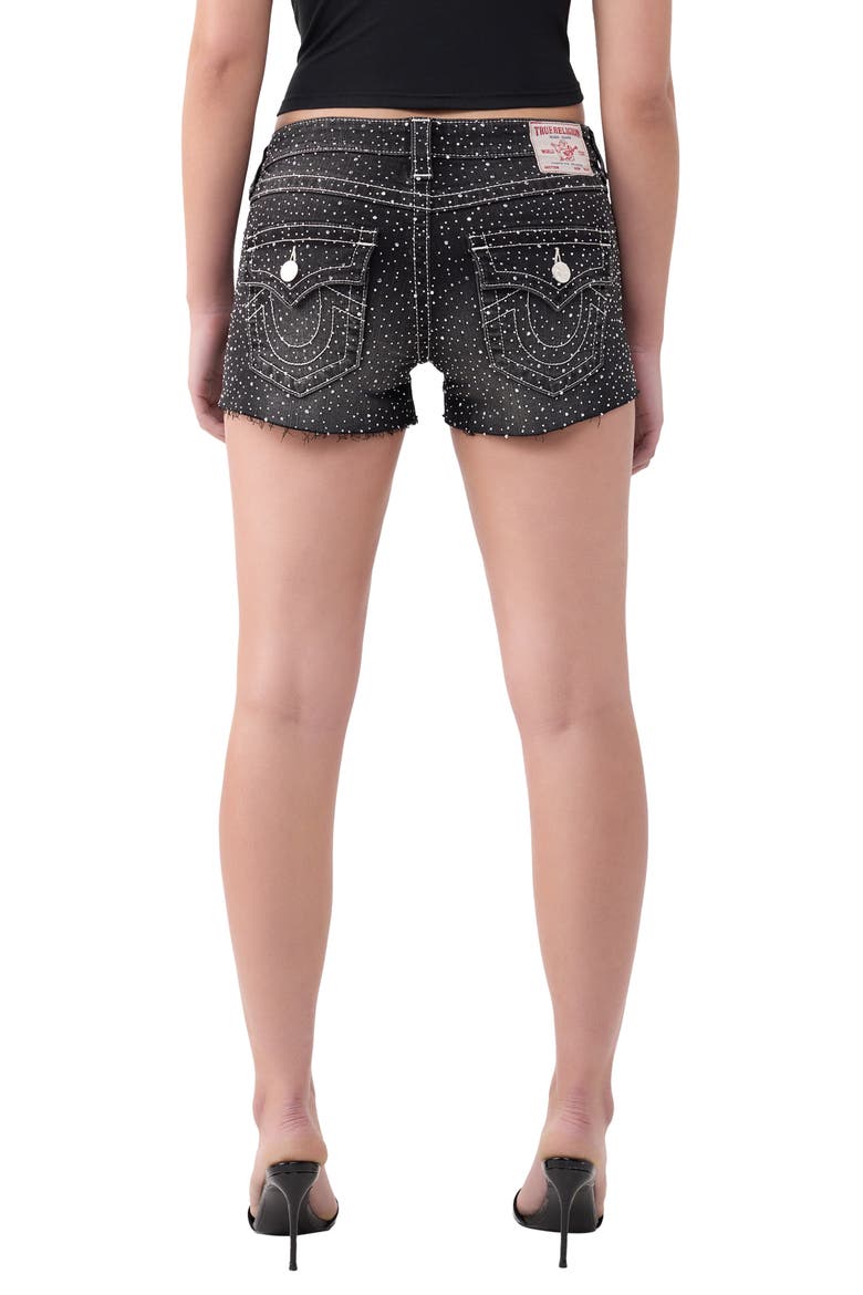 Crystal Joey Low Rise Cutoff Denim Shorts (Women) | Nordstrom